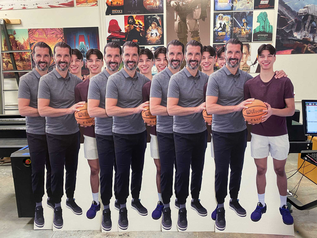 6 Foot Two Person Life-size Cutout – AllBlownup